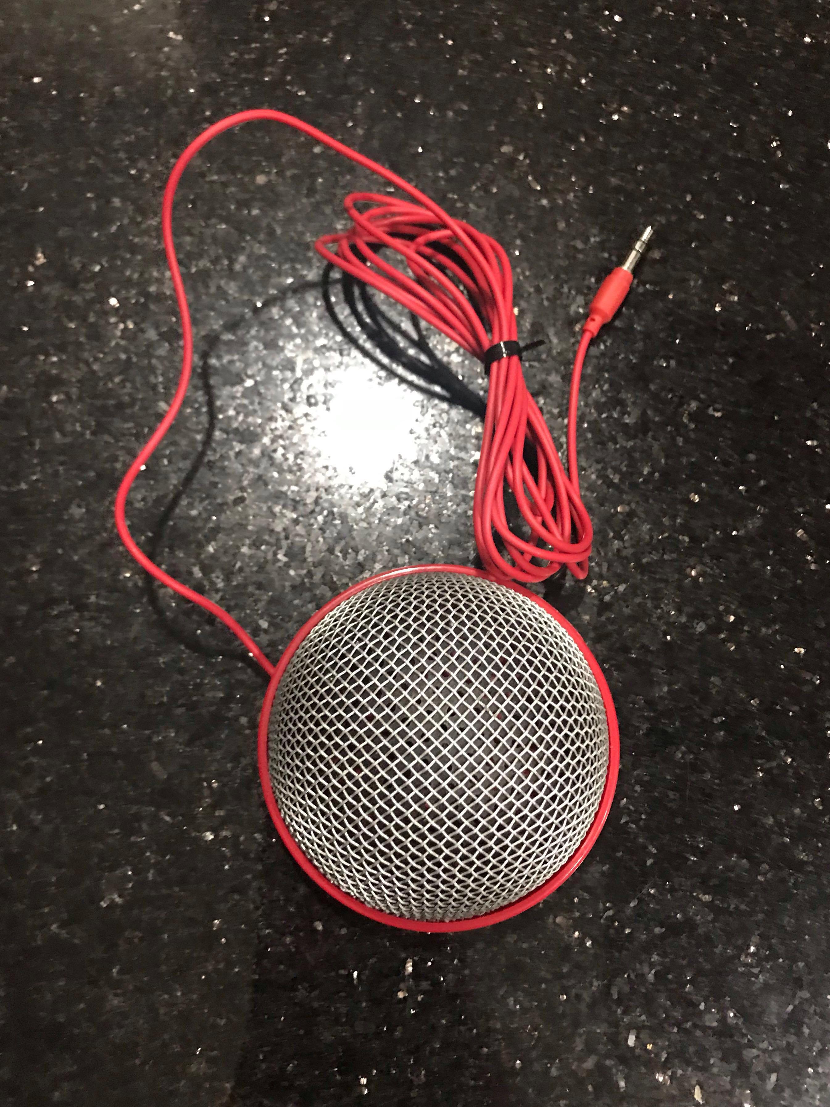 NEW! Set of Speaker and Microphone (Pringles), Audio, Other Audio ...