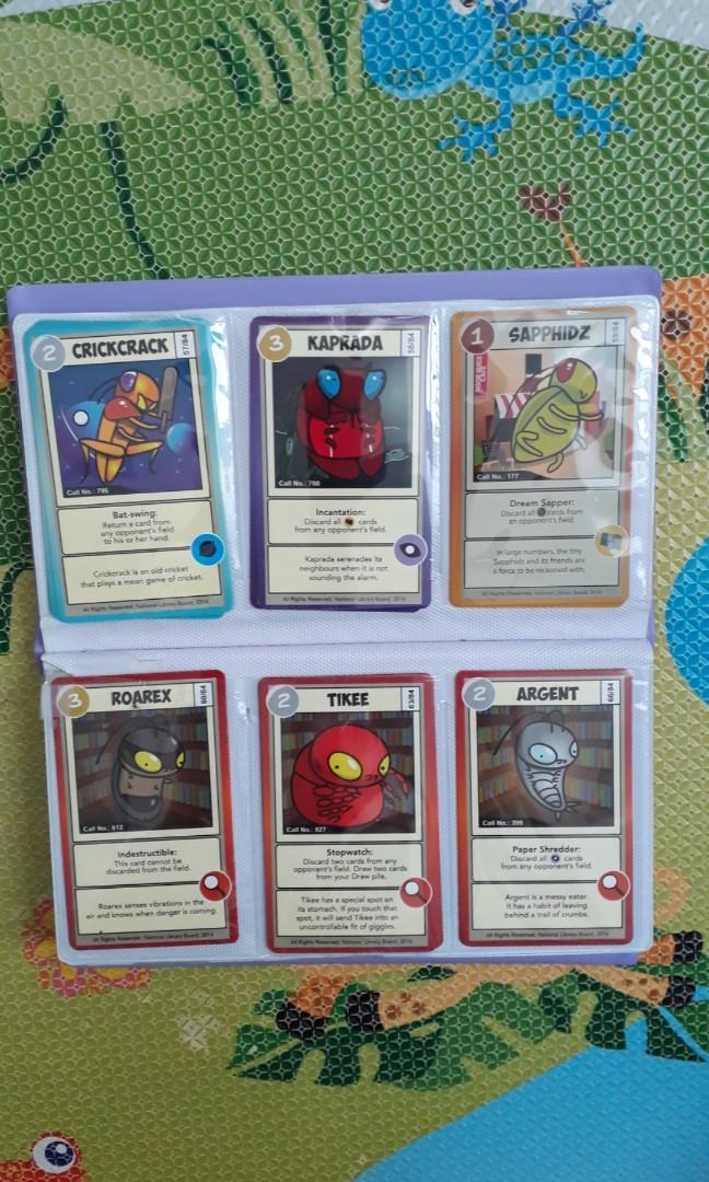 NLB BOOK BUGS 1 CARDS - 35 CARDS BUNDLE SET, Hobbies & Toys, Toys ...