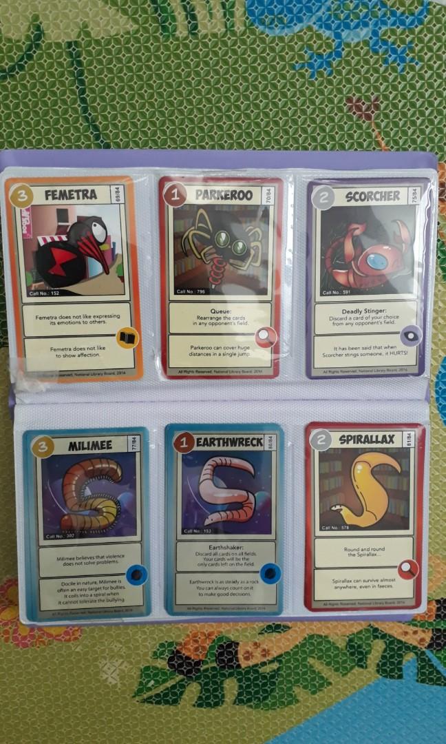 NLB BOOK BUGS 1 CARDS - 35 CARDS BUNDLE SET, Hobbies & Toys, Toys ...