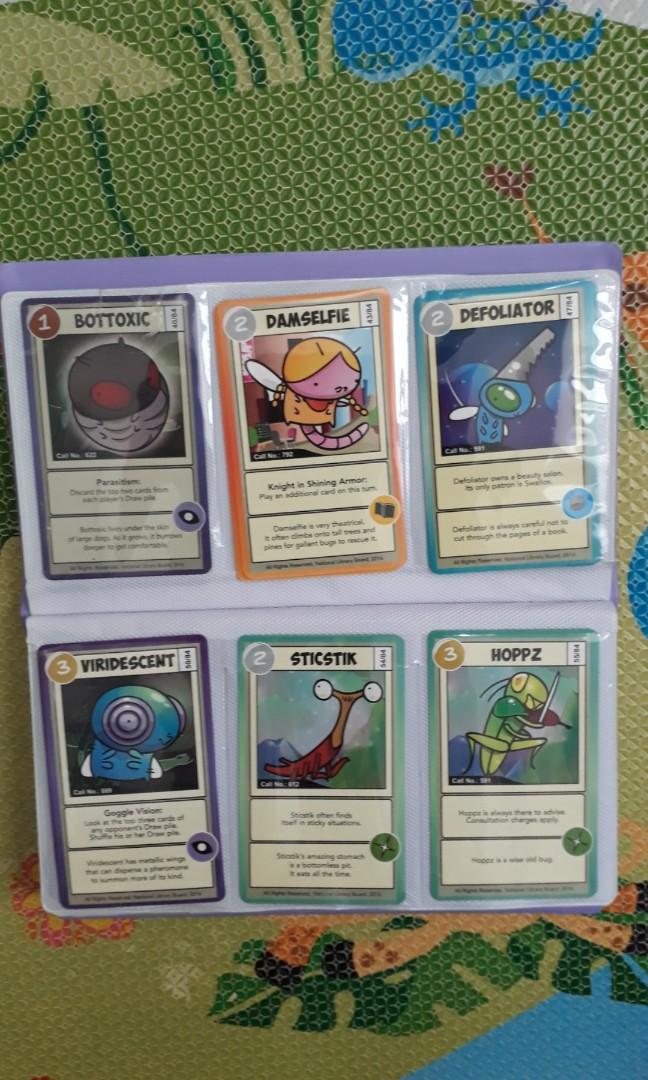 NLB BOOK BUGS 1 CARDS - 35 CARDS BUNDLE SET, Hobbies & Toys, Toys ...