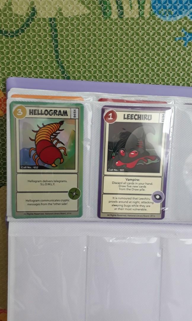 NLB BOOK BUGS 1 CARDS - 35 CARDS BUNDLE SET, Hobbies & Toys, Toys ...