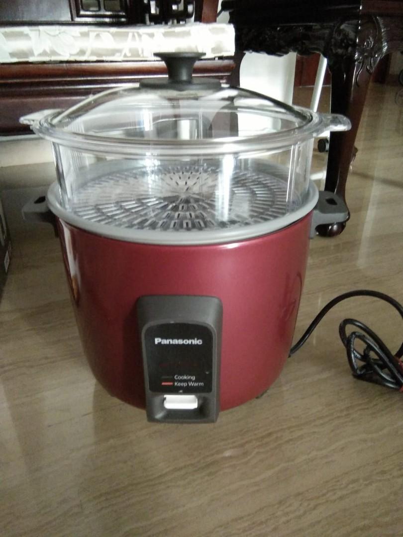 Panasonic rice cooker/steamer, TV & Home Appliances, Kitchen Appliances ...