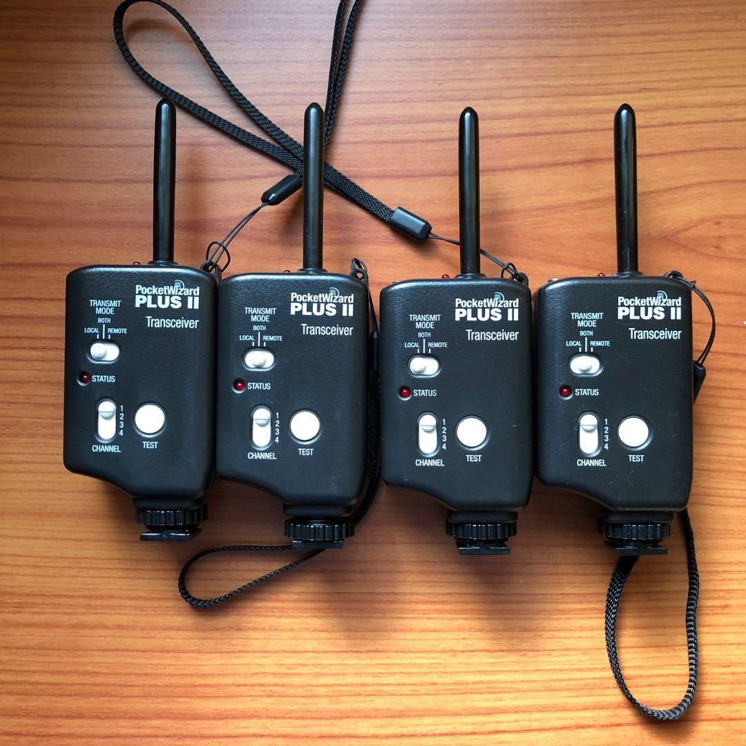 Pocket Wizard Plus II Tranceiver, Photography, Photography Accessories ...