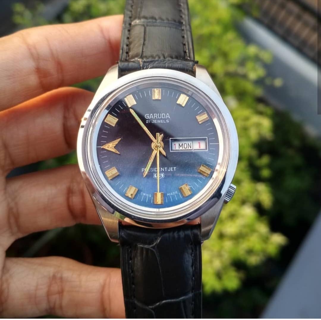 RARE! Garuda Rainbow 5 Automatic Vintage Swiss Watch, Women's Fashion ...