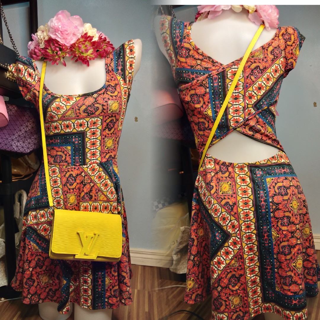Set of dress and bag, Women's Fashion, Dresses & Sets, Dresses on Carousell