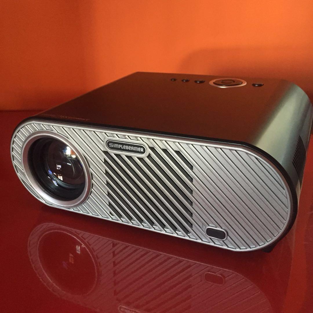 SimpleBeamer GP90 HD projector 高清投影機 投影儀 (1280 x 800)HDMI USB 打機 ...