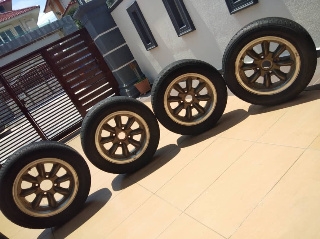 Sport Rim Watanabe Ori Japan 14 Inch, Auto Accessories on Carousell