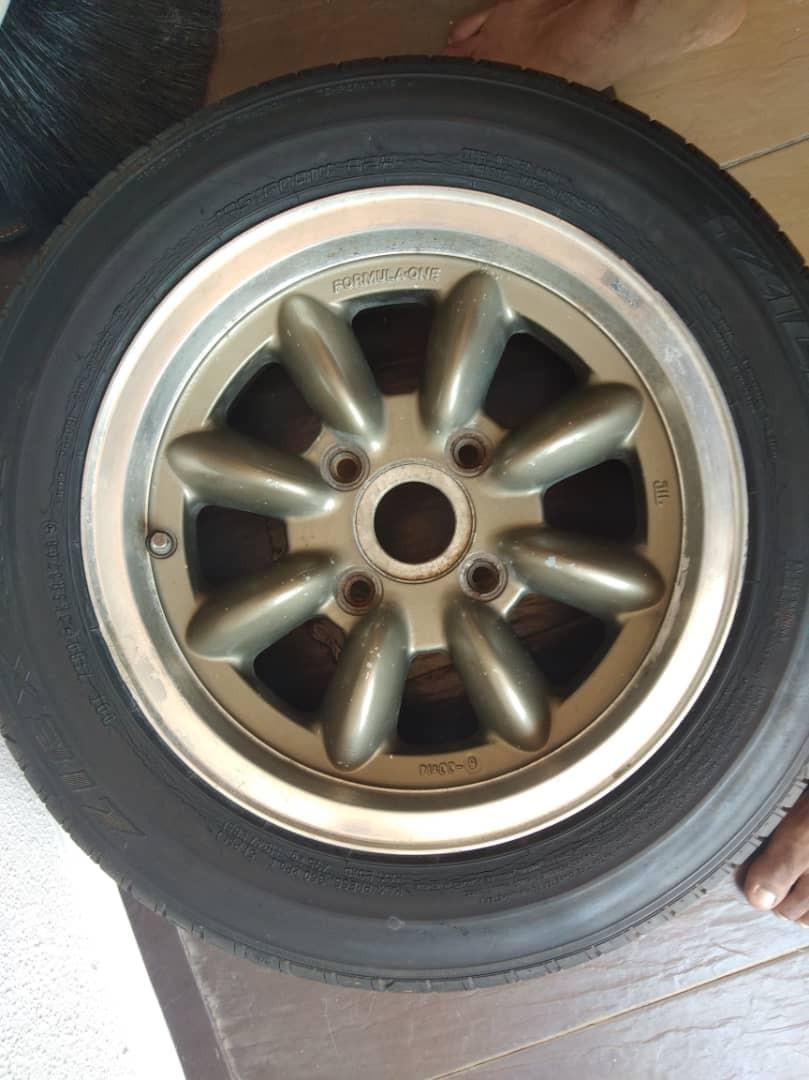 Sport Rim Watanabe Ori Japan 14 Inch, Auto Accessories on Carousell