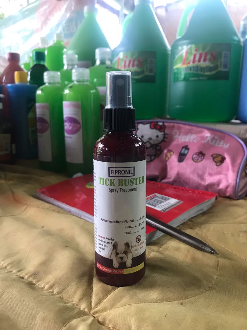 Tick Buster fipronil, Pet Supplies, Health & Grooming on Carousell