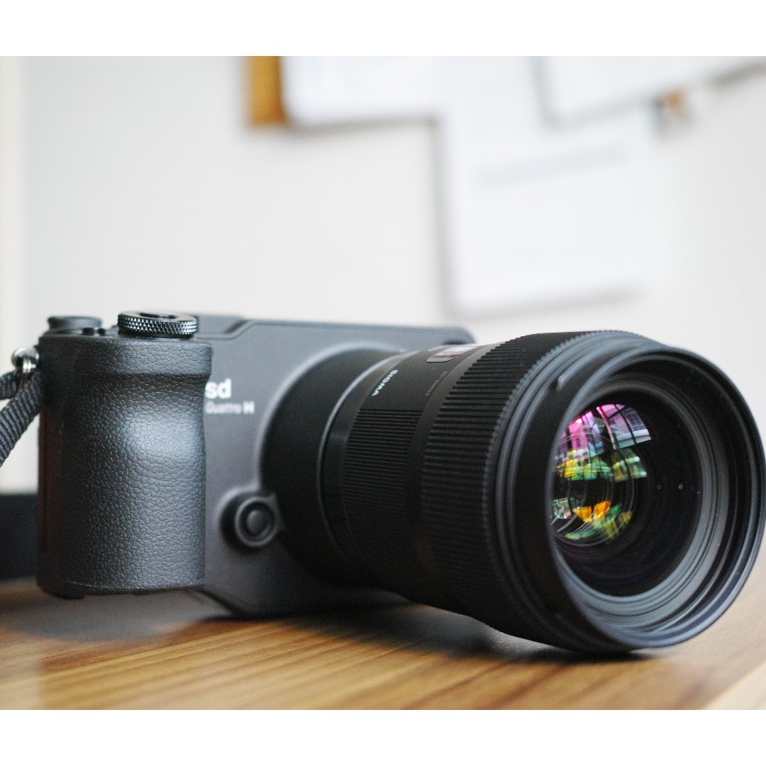 Very Seldom Used Sigma SD Quattro H with 4 lenses, Photography, Cameras ...