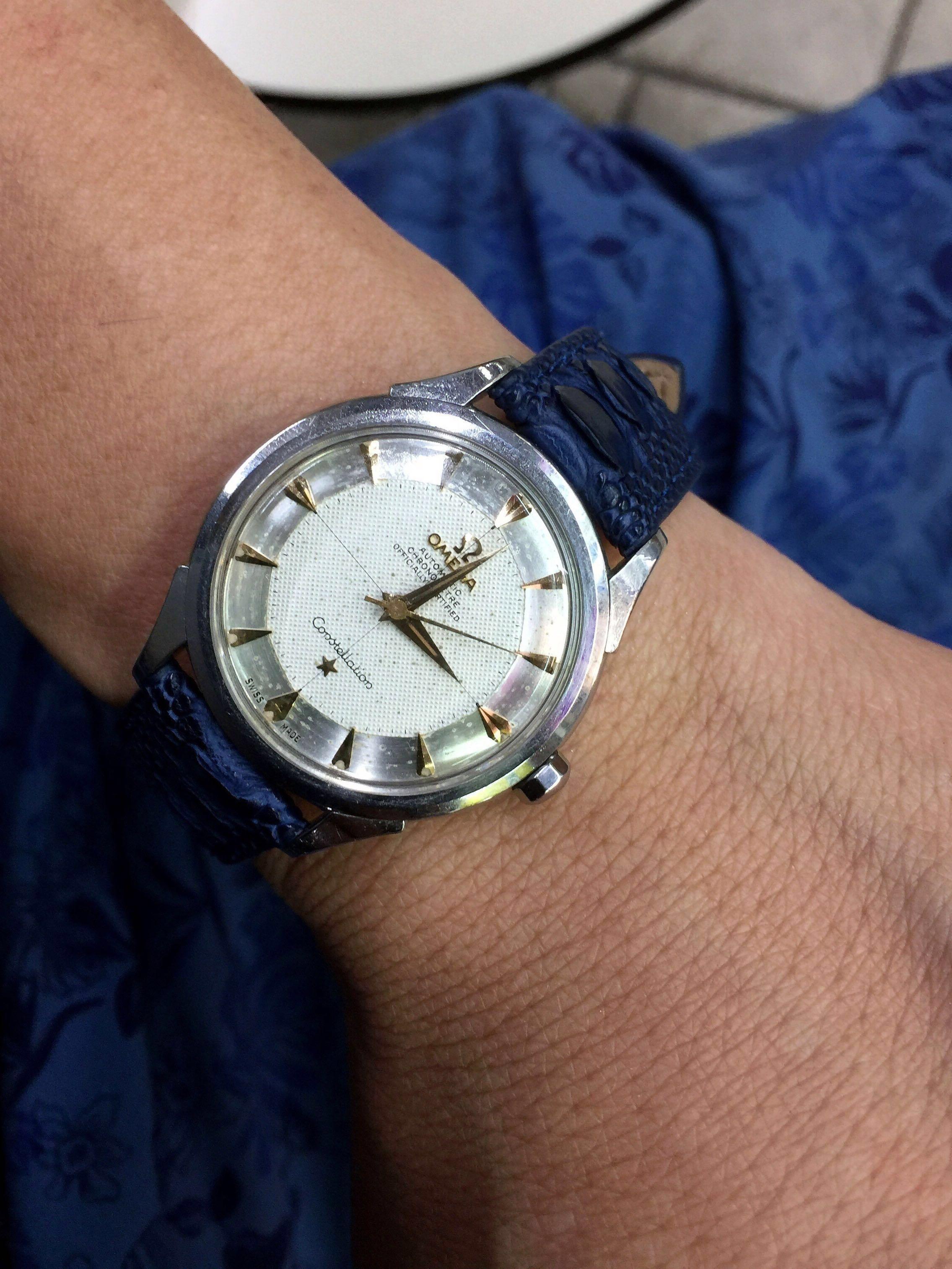 Vintage Omega Constellation pie pan 2852 case 1950s, Men's Fashion ...