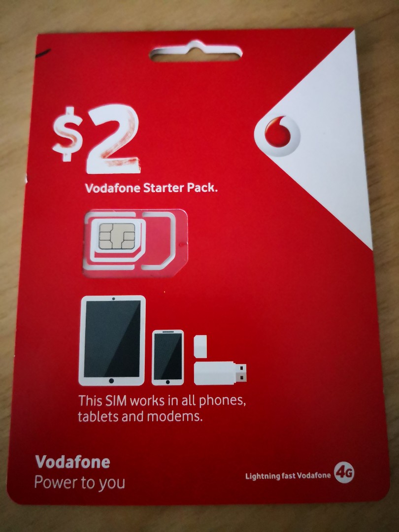 Vodafone starter pack sim, Mobile Phones & Gadgets, Mobile & Gadget ...