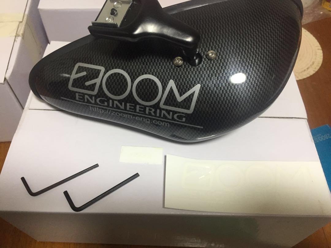 ZOOM ENGINEERING MONACO 240 REAR VIEW MIRROR IN ORIGINAL CARBON FIBER ...