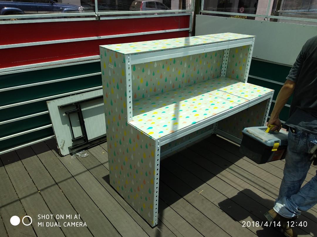 4ft Snack Station Counter ( Boltless ) Custom Made, Furniture & Home ...
