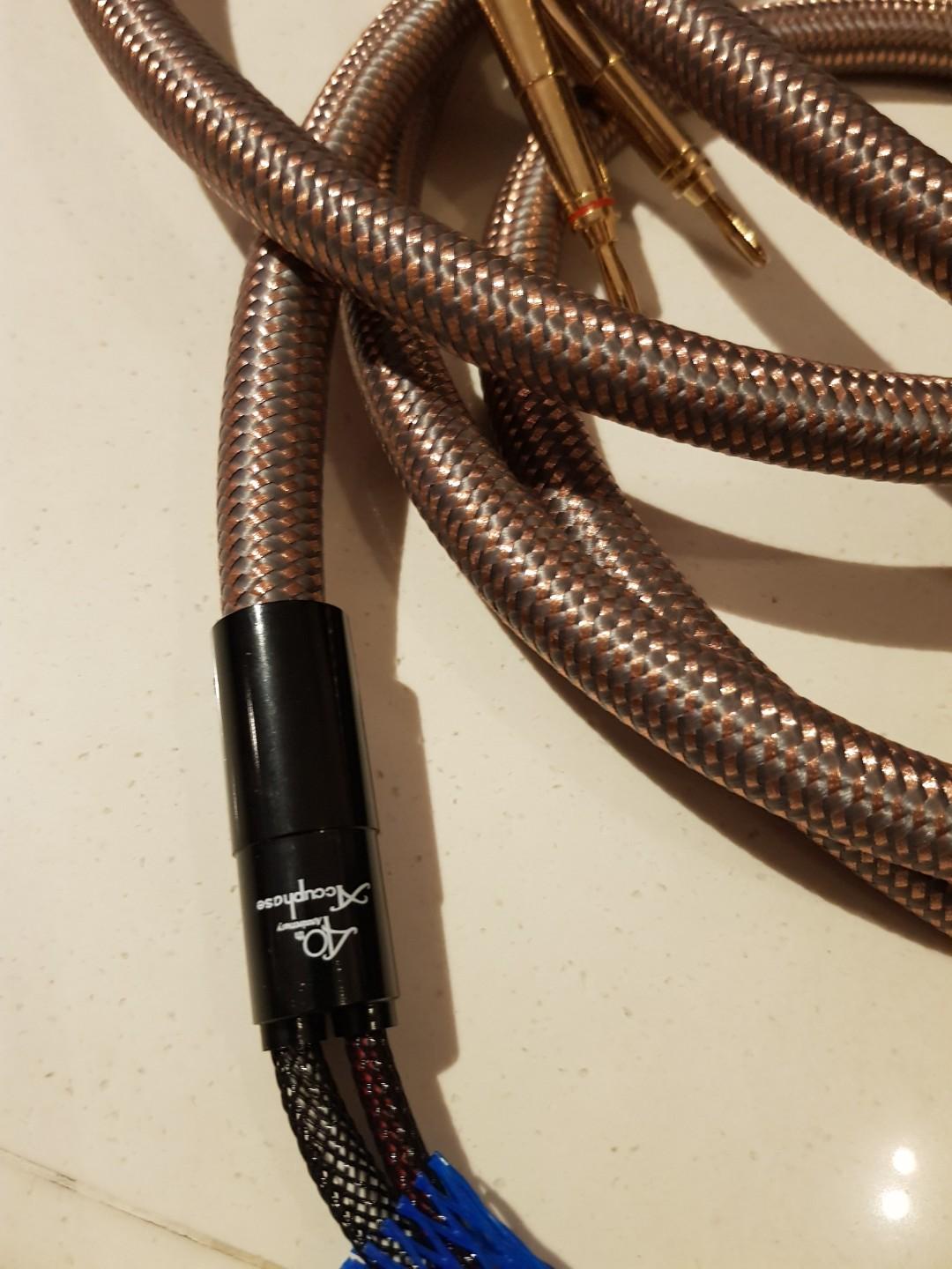 Accuphase Copper Speaker Cable, Audio, Other Audio Equipment on Carousell