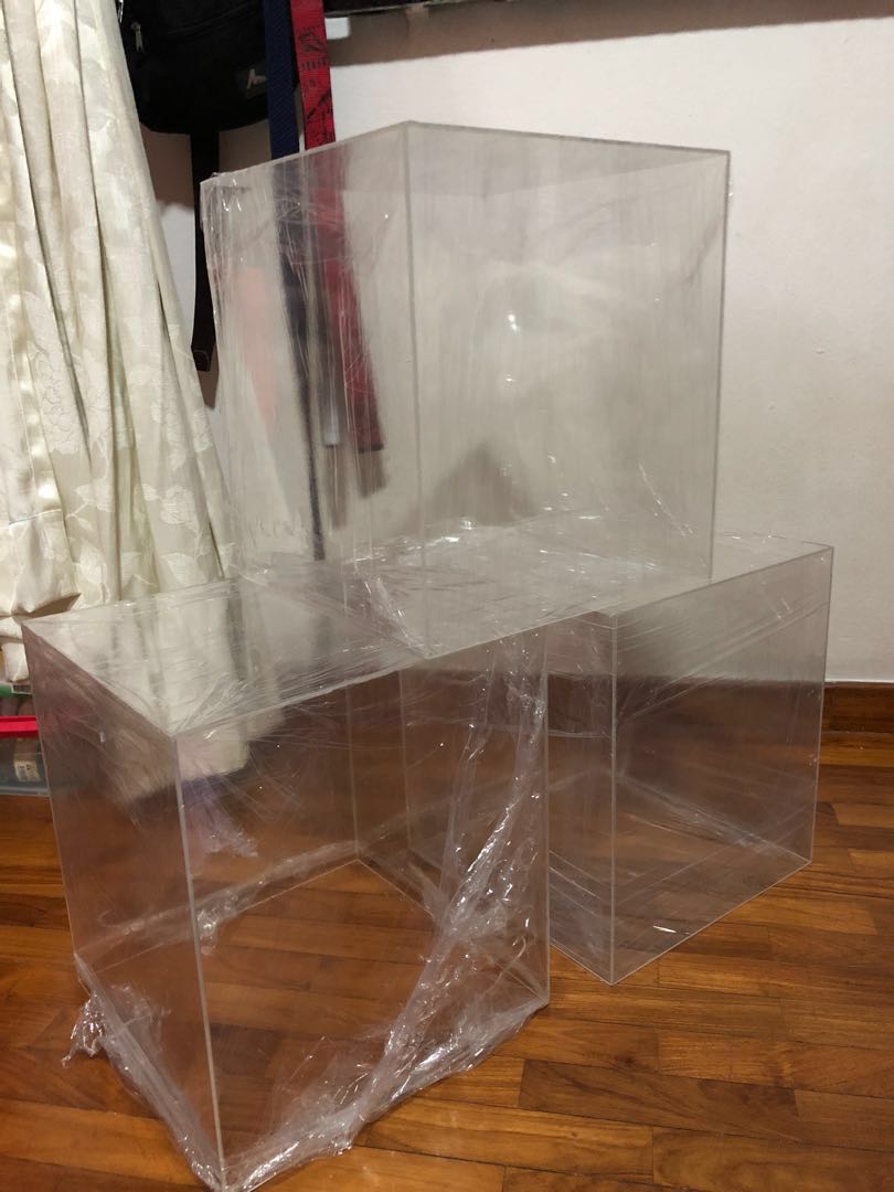 Acrylic Showcase cover, Furniture & Home Living, Furniture, Other Home ...