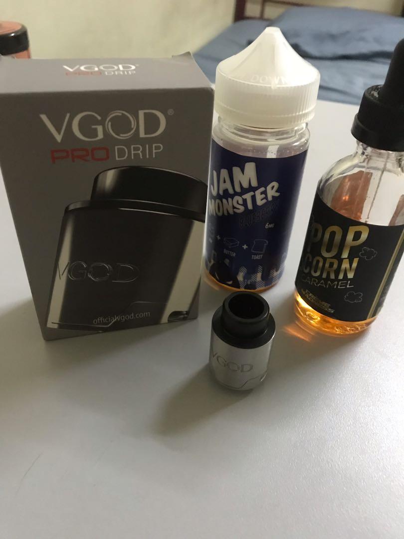 Authentic Vgod Pro Drip RDA, Photography, Photography Accessories ...