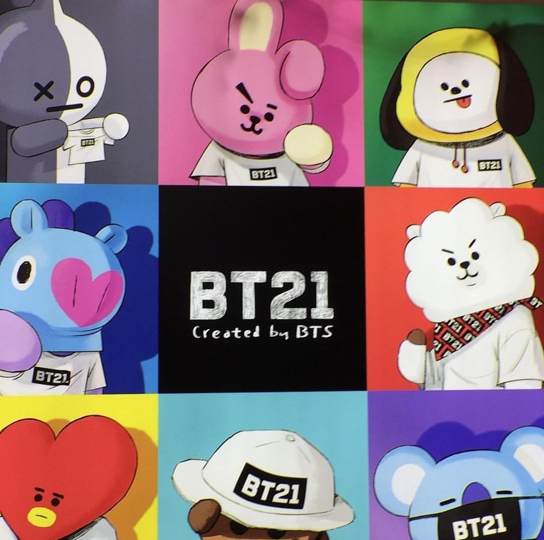 Bt21 Animation - Korean Idol