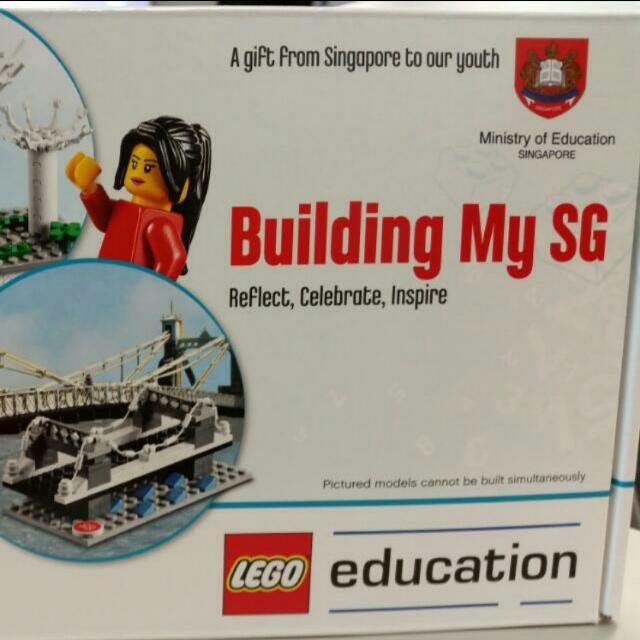 Building My SG (SG50 Lego), Hobbies & Toys, Toys & Games on Carousell