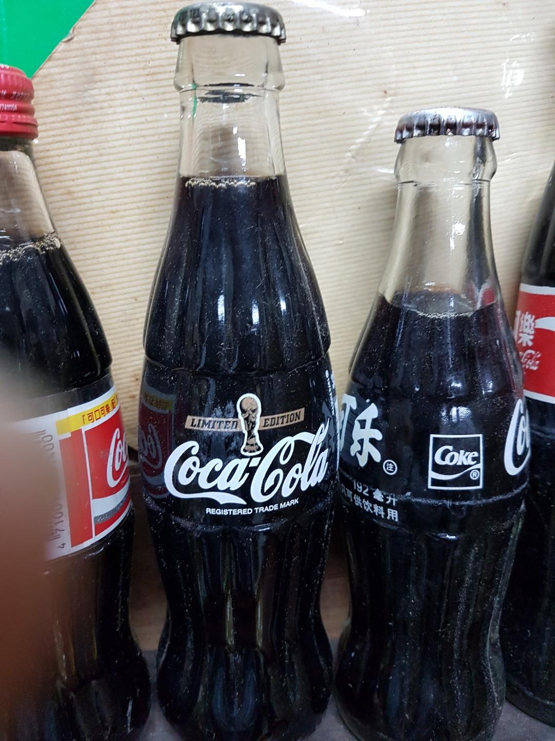 Coke Glass Bottles Coca Cola, Food & Drinks, Alcoholic Beverages on ...