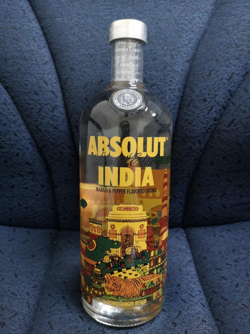 Limited Edition Absolut Vodka 1L, Food & Drinks, Alcoholic Beverages on ...