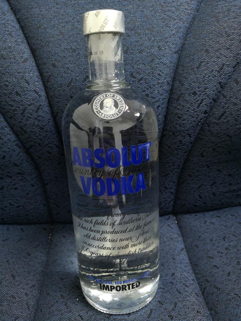Limited Edition Absolut Vodka 1L, Food & Drinks, Alcoholic Beverages on ...
