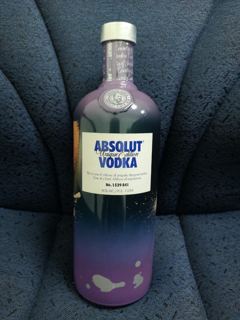 Limited Edition Absolut Vodka 1L, Food & Drinks, Alcoholic Beverages on ...