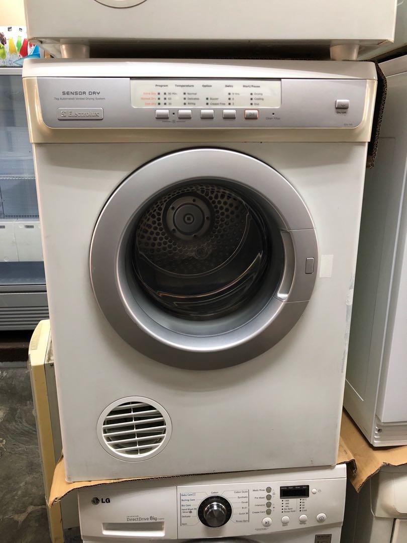 Electrolux dryer 7kg EDV705 Sensor dryer, TV & Home Appliances, Washing ...