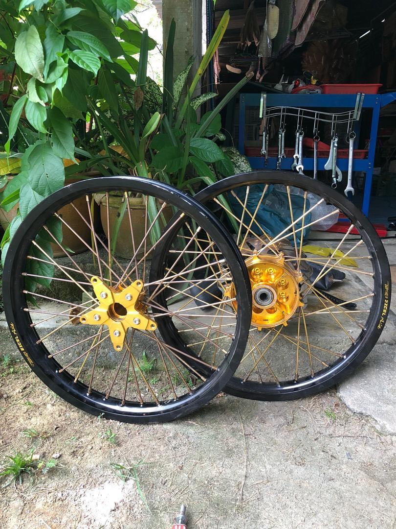 Excel asia pnp yzr150, Motorcycles, Motorcycle Accessories on Carousell