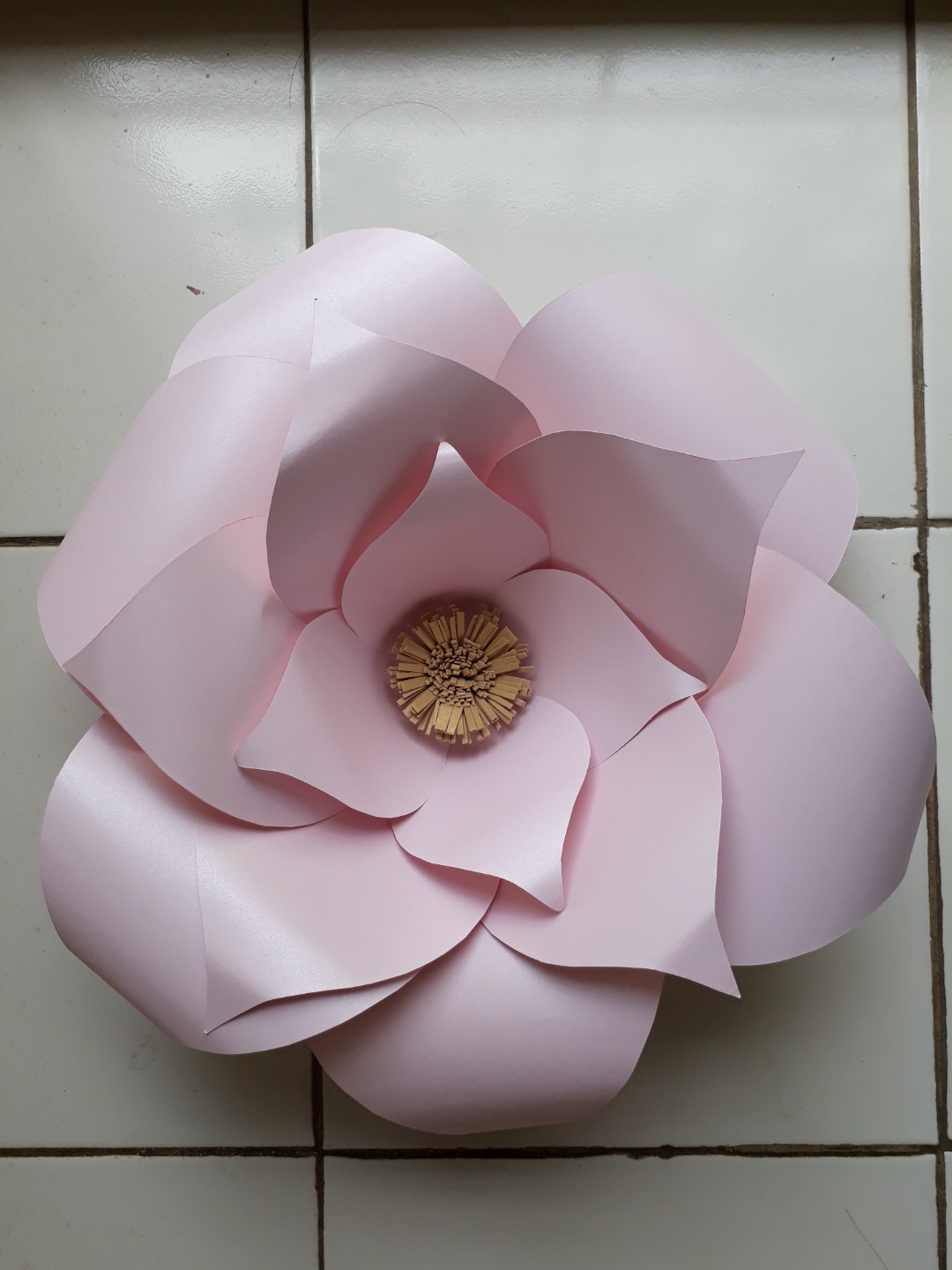 flower paper, Desain & Kerajinan Tangan, Karya Seni di Carousell