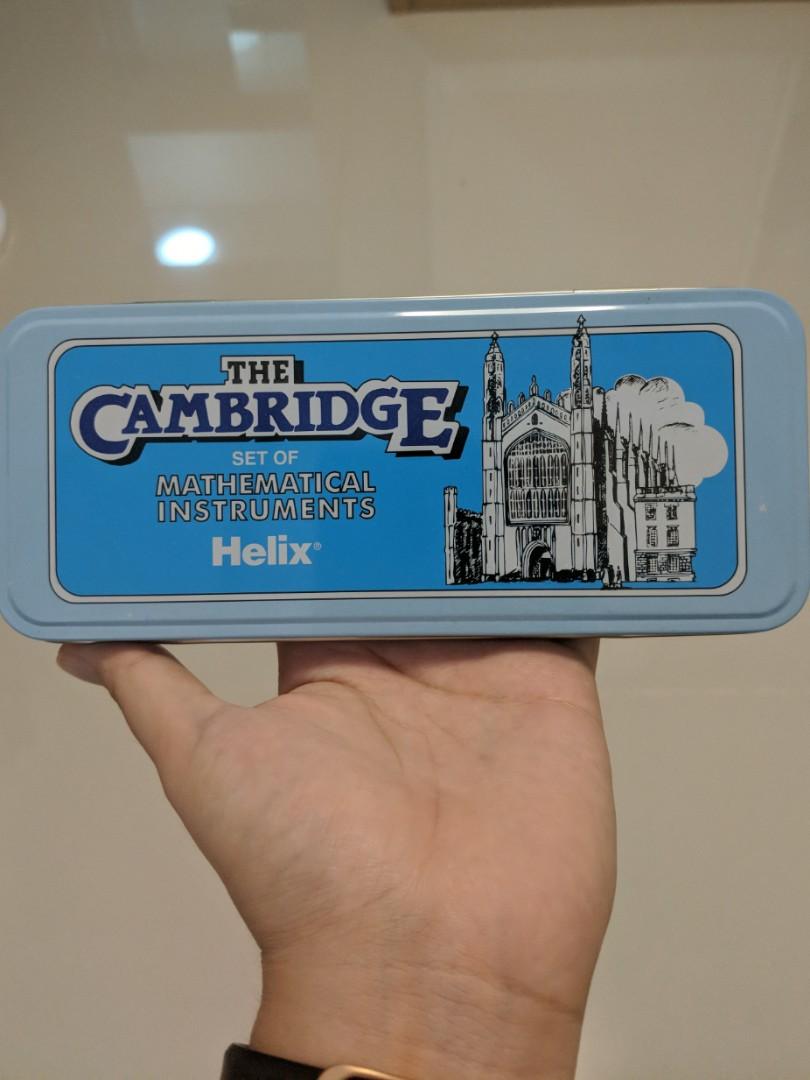 The Cambridge Geometry Math Set, Hobbies & Toys, Books & Magazines ...