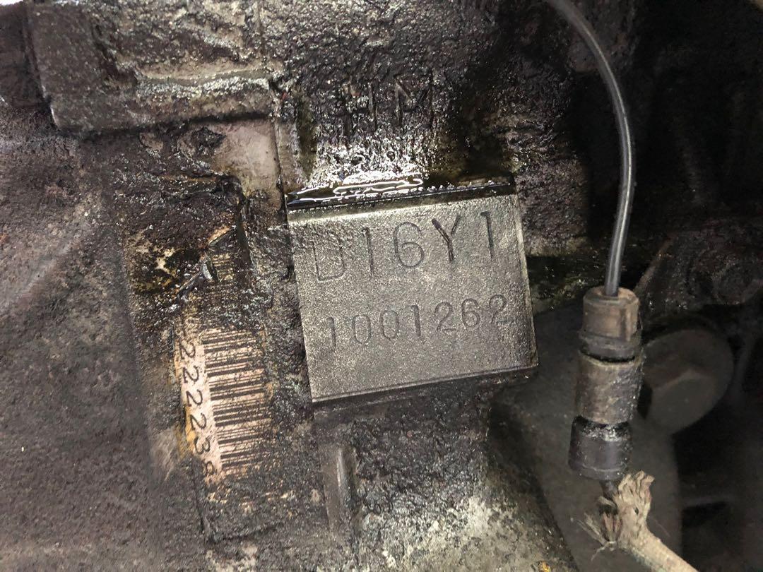 Honda civic sr4 d16y single cam vtec, Auto Accessories on Carousell