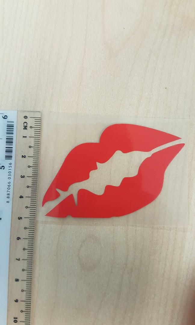 Kiss stickers, Car Accessories, Accessories on Carousell