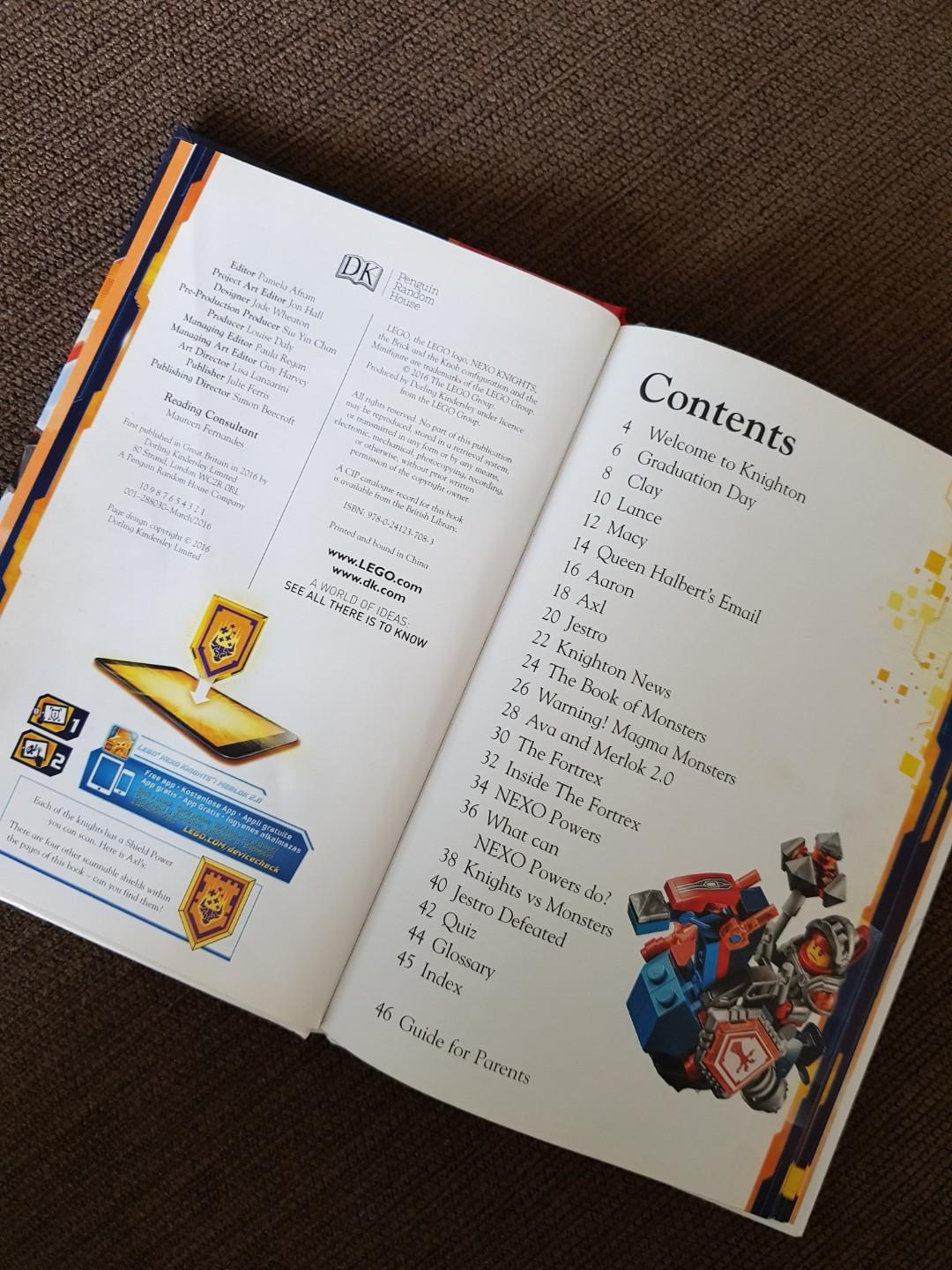 Lego Nexo Knights - Meet The Knights, Hobbies & Toys, Books & Magazines ...