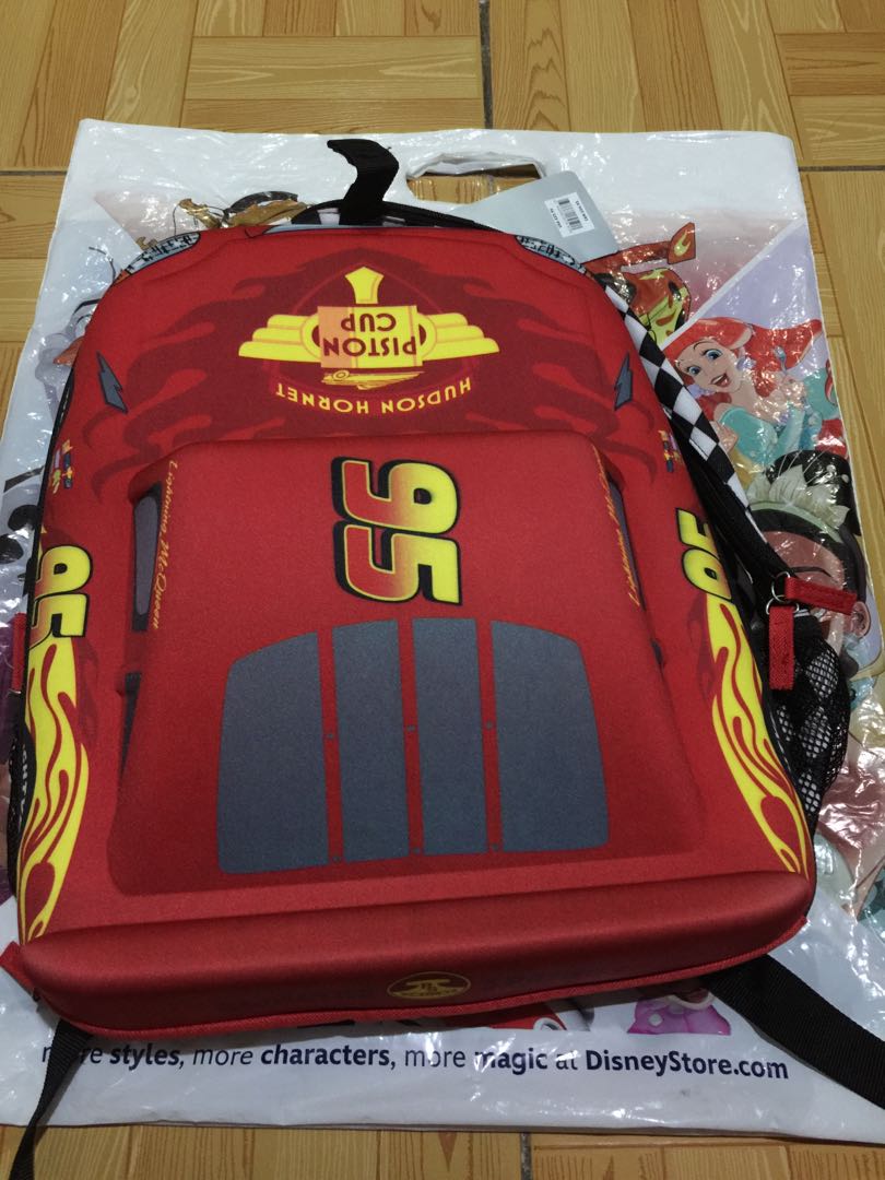 Lightning Mcqueen Backpack, Babies & Kids, Going Out, Diaper Bags ...
