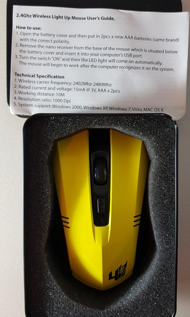 Limited edition Transformer wireless mouse, Computers & Tech, Parts ...