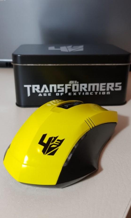 Limited edition Transformer wireless mouse, Computers & Tech, Parts ...