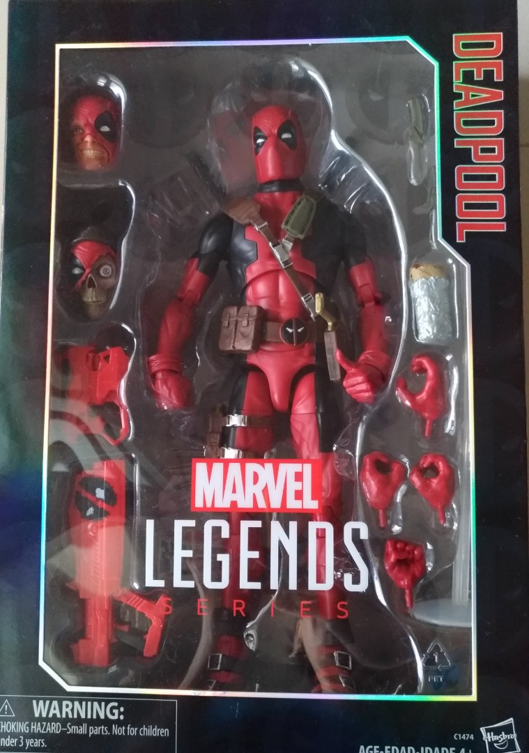 Marvel Legends Deadpool - 12 inch figure, Hobbies & Toys, Toys & Games ...