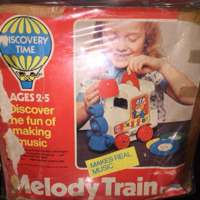 Melody train 1980, Hobbies & Toys, Memorabilia & Collectibles, Vintage ...