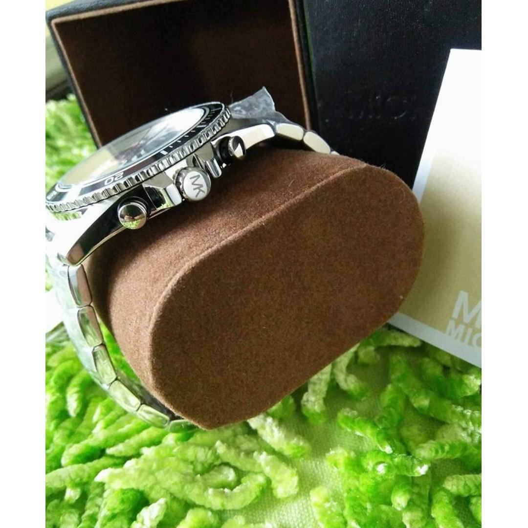 Michael Kors JetMaster White Dial Stainless Steel Men's Watch - MK8339 ...