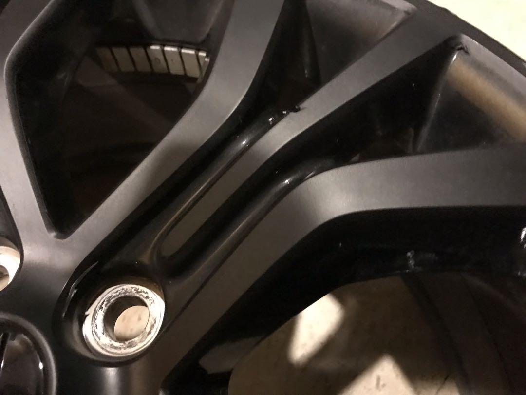 Mitsubishi Outlander 18” 5X114.3 Black Stock Rims, Car Accessories ...