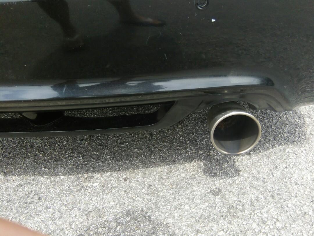 Muffler S Flow Bumper Type R Civic FD, Auto Accessories on Carousell