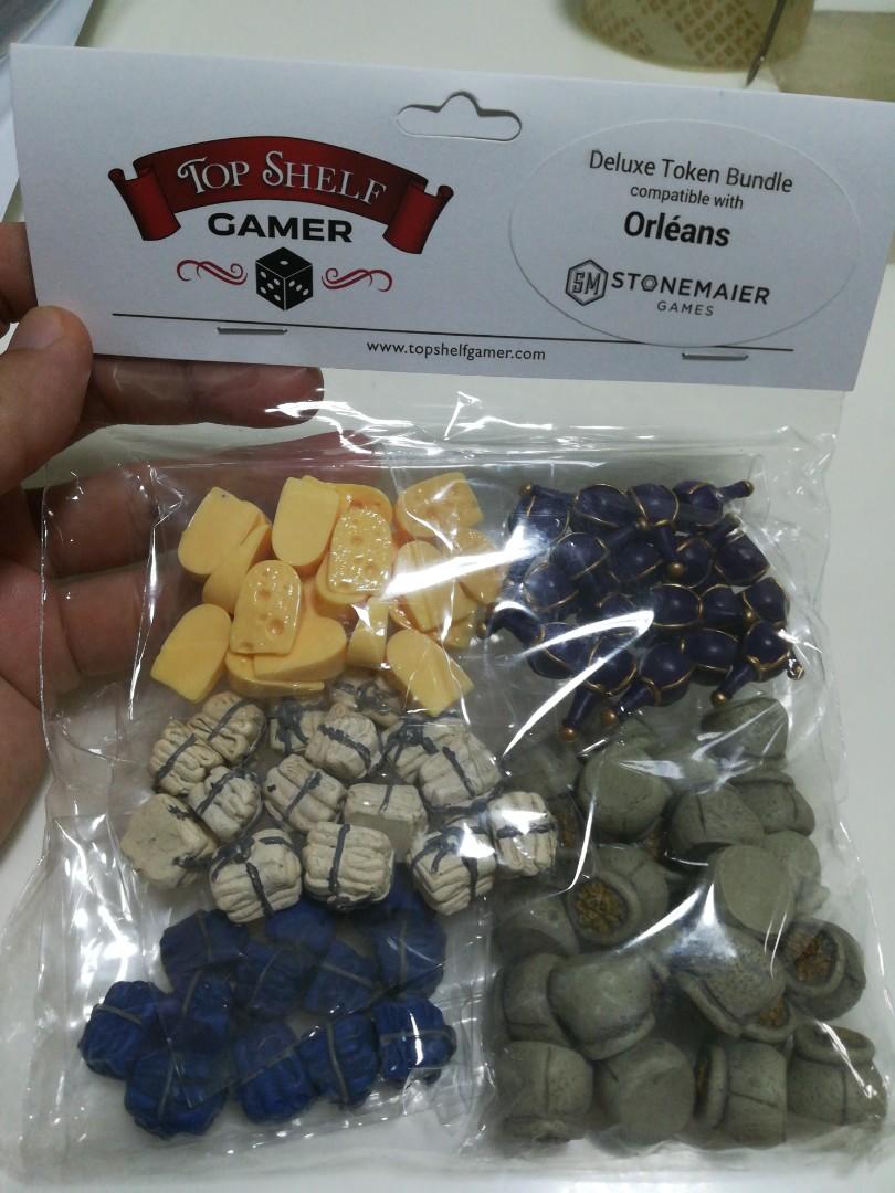 Orleans token upgrades, Hobbies & Toys, Toys & Games on Carousell