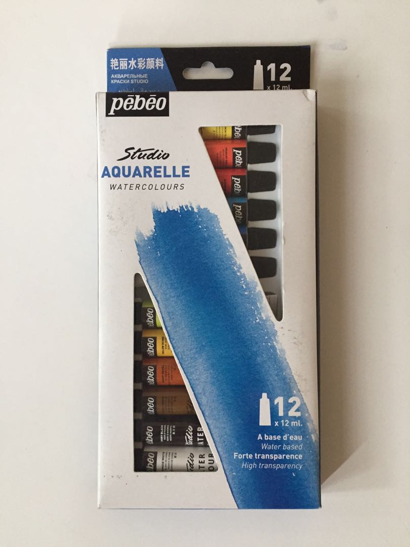 Pebeo waltercolor set, Hobbies & Toys, Stationary & Craft, Craft ...