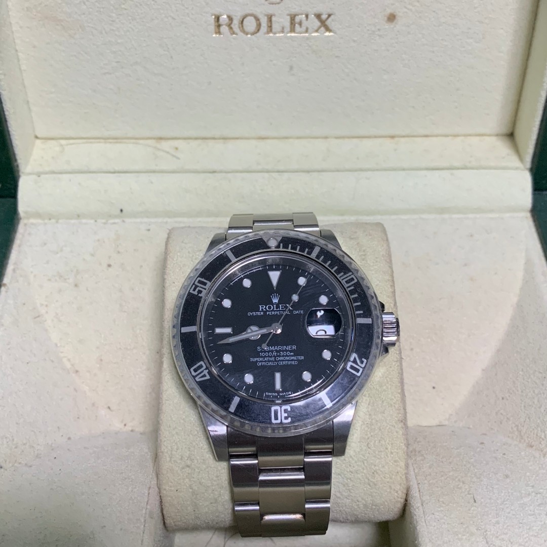 Rolex Submariner Date Tritium Ref: 16610LN, Luxury, Watches on Carousell