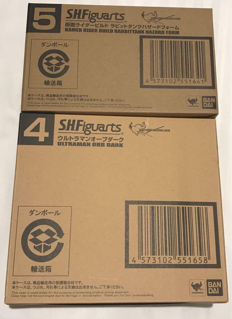 SHF Kamen Rider Build Hazard + SHF ULTRAMAN ORB DARK, 興趣及遊戲, 玩具 & 遊戲類 ...