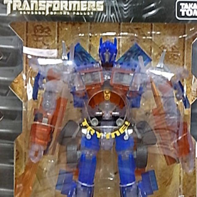Takara Transformers Family Mart Prize Clear Optimus Prime, Hobbies ...