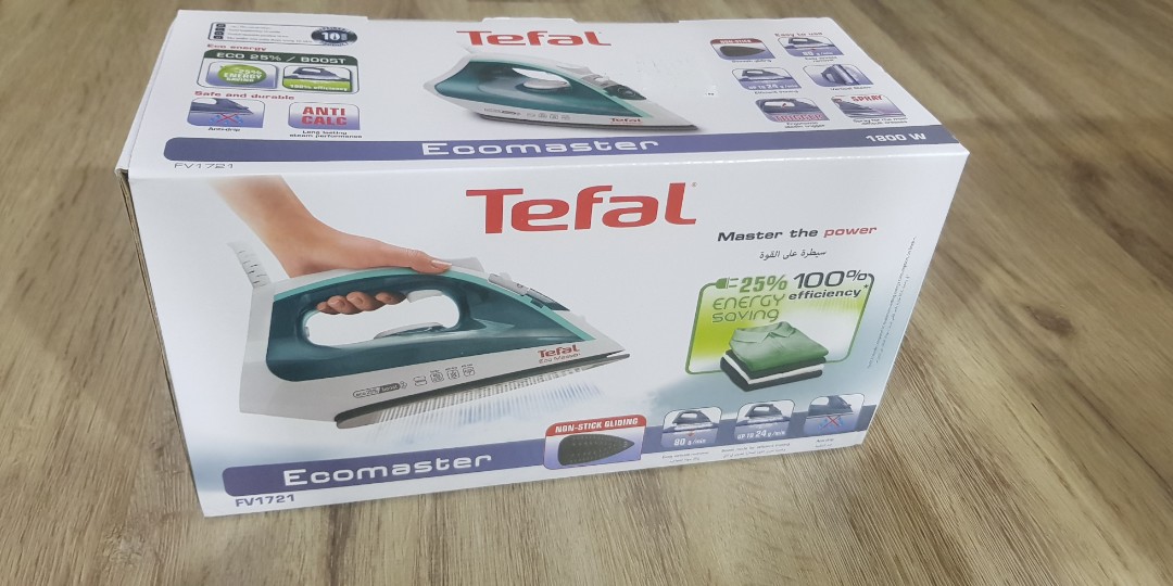 TEFAL Ecomaster steam iron, TV & Home Appliances, Irons & Steamers on ...