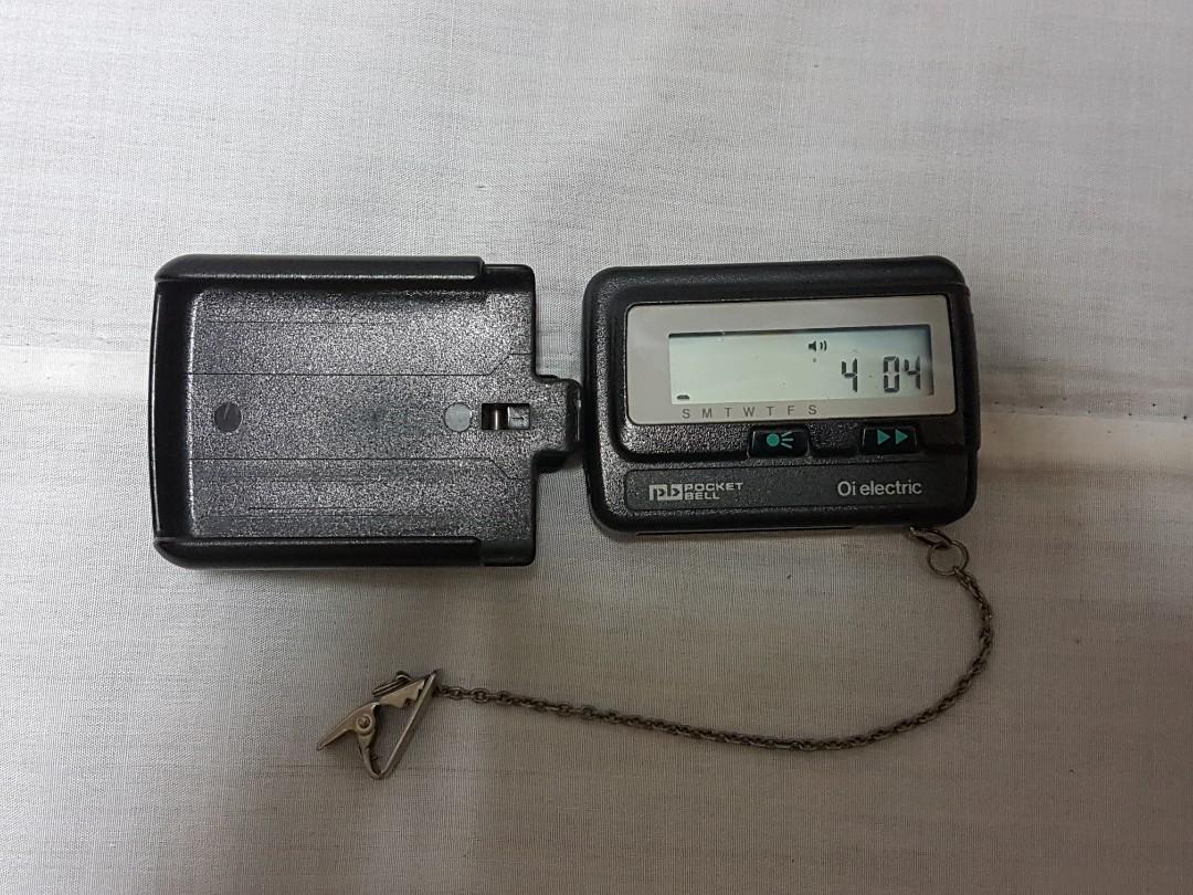 Vintage Singapore Oi Electric Pocket Bell Pager, Hobbies & Toys ...