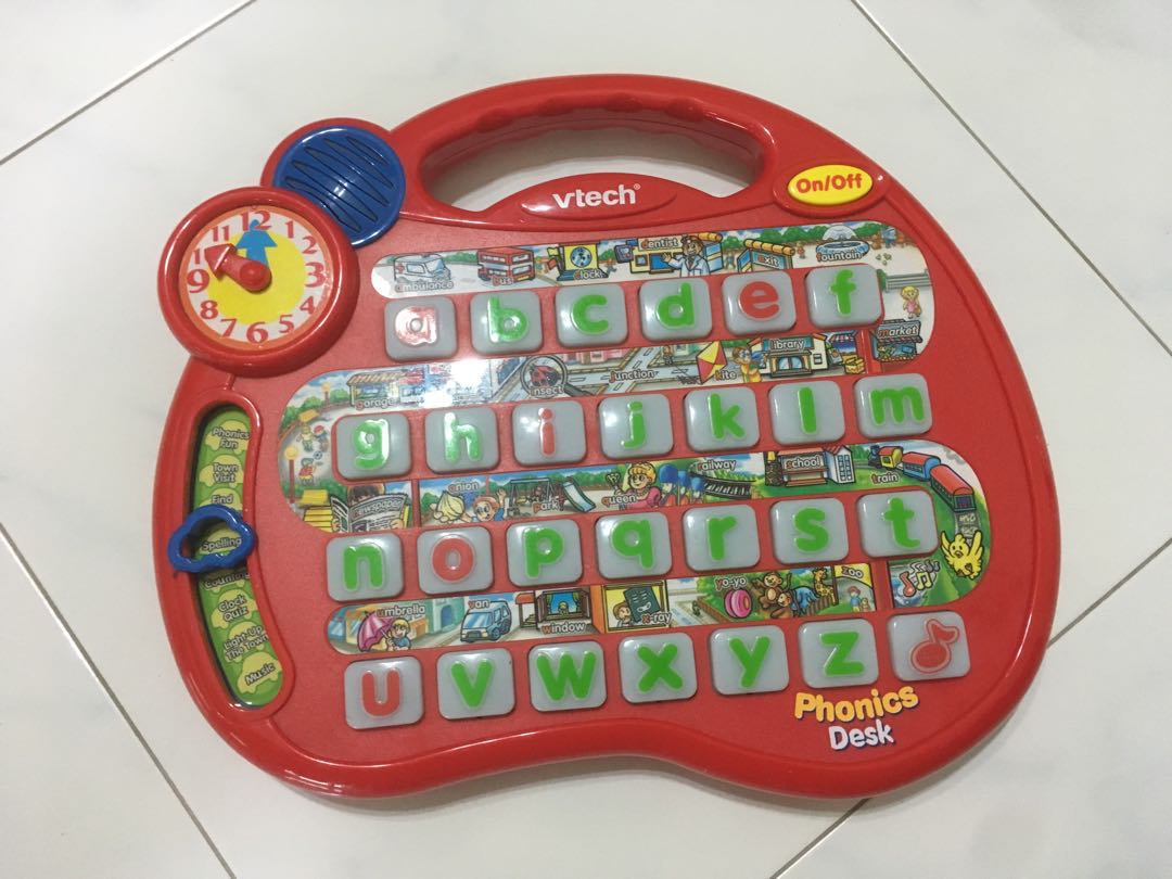 Vtech Phonics Desk, Babies & Kids, Infant Playtime on Carousell